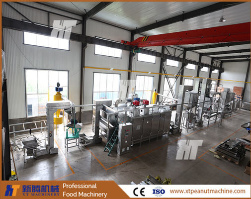 Full Automatic Nuts Roaster Machine Continuous 300kg/H Peanut Roasting ...