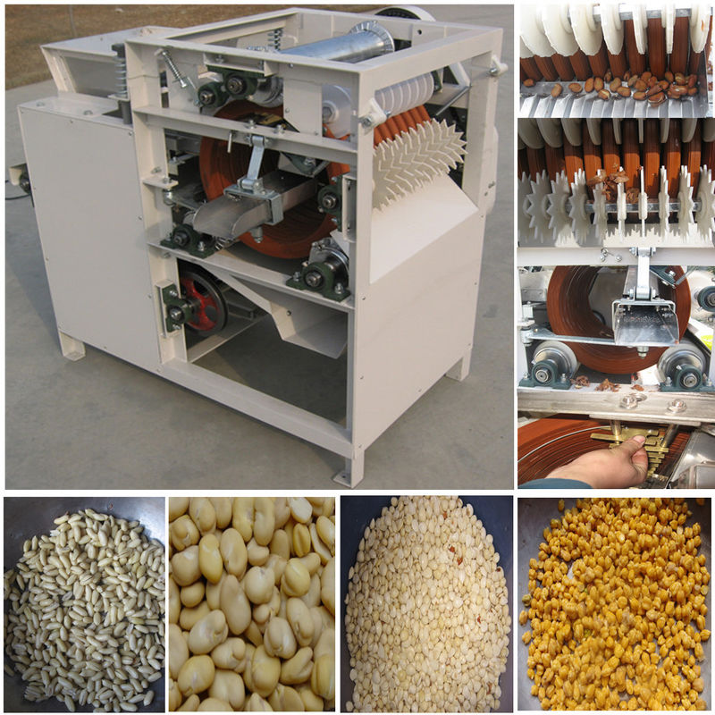 Almond Groundnut Skin Removing Machine 250kg/h Wet Peanut Skin Peeling ...