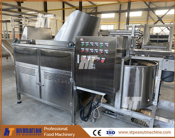 Batch Type Peanut Frying Machine Gas Electric Cashew Nut Frying Machine