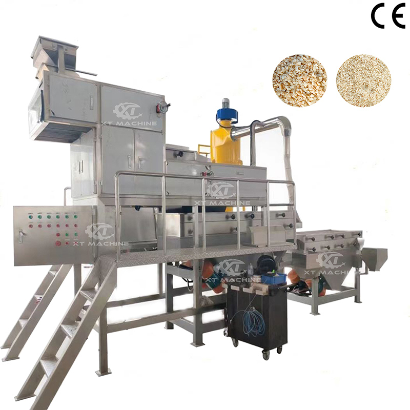 Peanut Chopping and Grader Almond Crushing Machine with LNG/LPG Gas