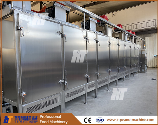 Gas Electric Nuts Roaster Machine SUS304 Walnuts Industrial Peanut ...